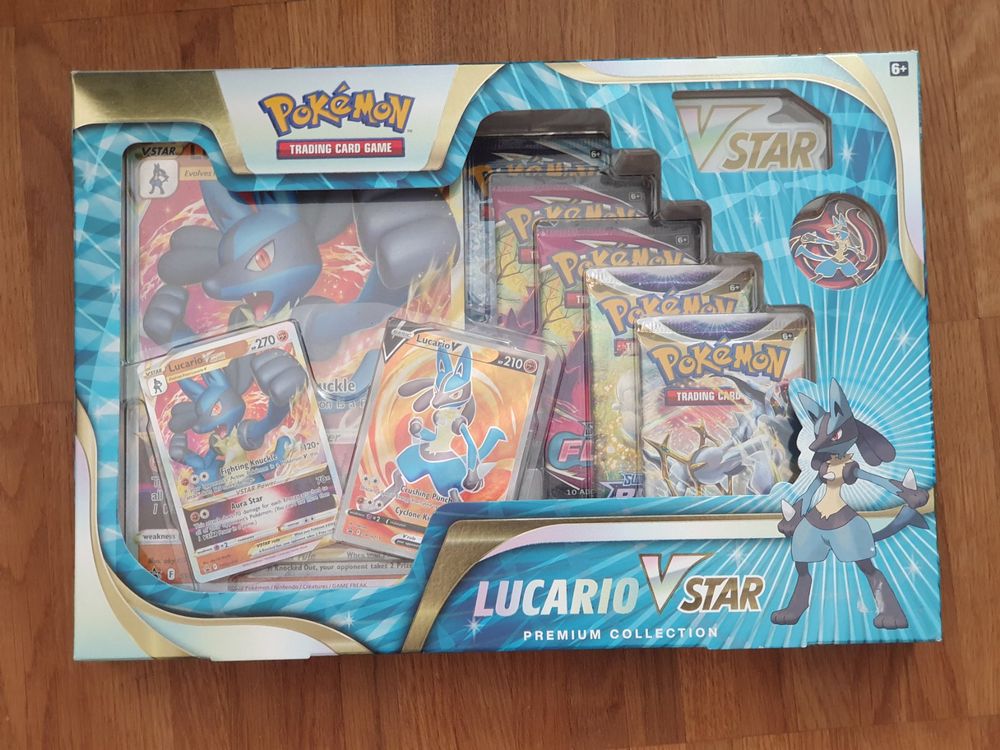 Pokémon Lucario V-Star Premium-Kollektion EN OVP | Kaufen auf Ricardo