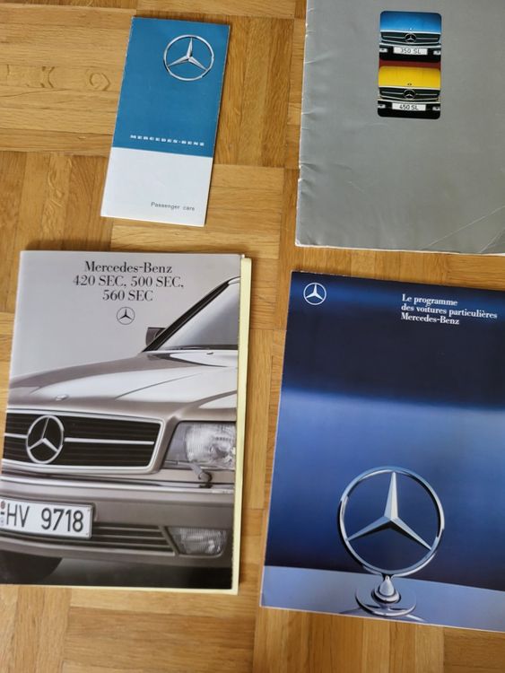 Mercedes Prospekt (SL) und weiteres | Kaufen auf Ricardo