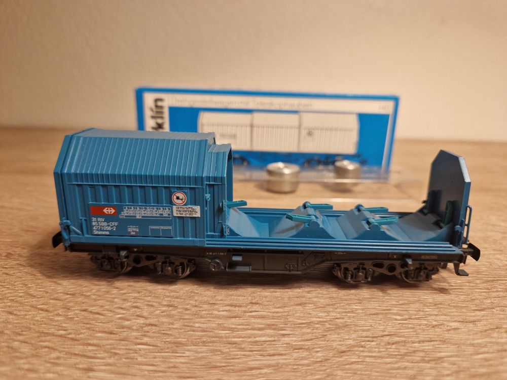 Märklin 4687 Teleskopwagen SBB OVP NEU | Kaufen auf Ricardo