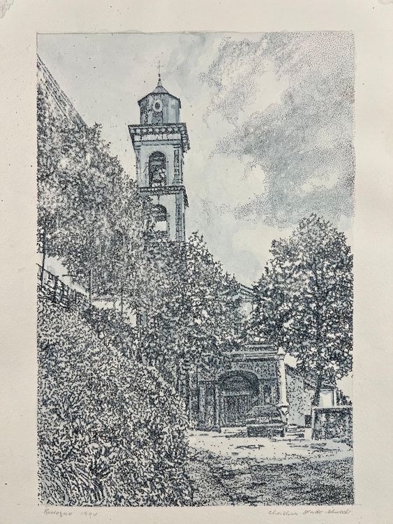 Christina Blatter-Schwarb (1947-2020) Aquarell H.Sign. | Acheter sur Ricardo