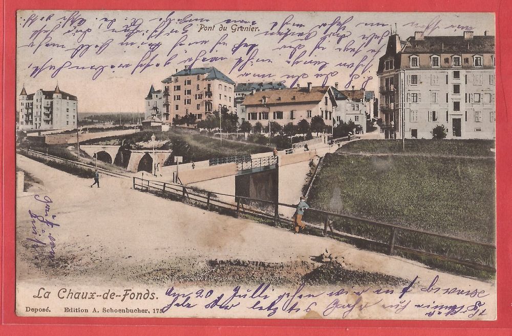La Chaux-de-Fonds - Pont du Grenier - 1903 (Gebraucht) in Fislisbach für CHF 6 – mit Lieferung ...