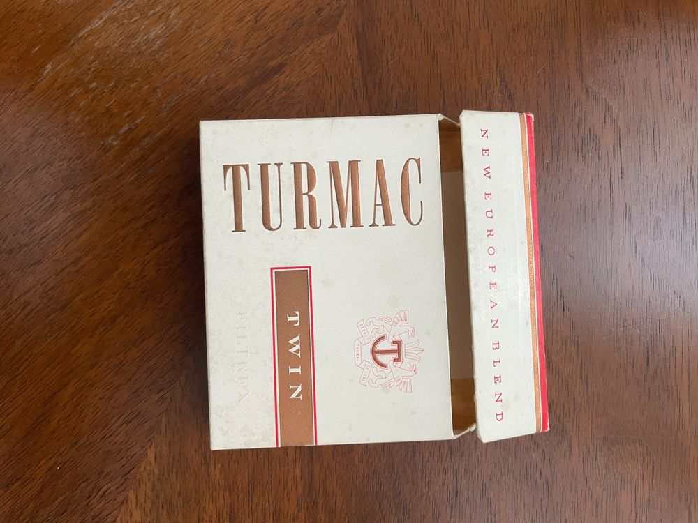 Vintage TURMAC twin Zigaretten Kartonschachtel Zürich (Gebraucht) in ...