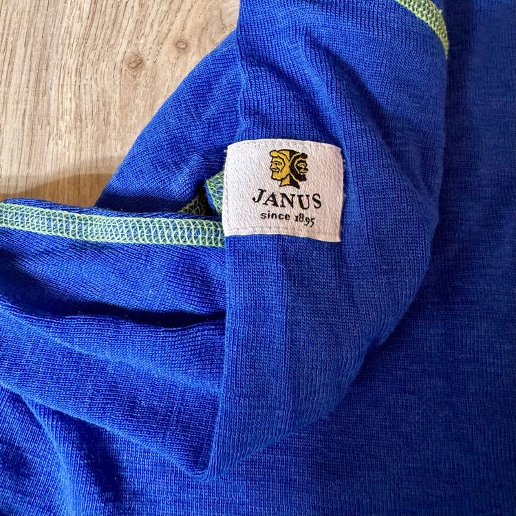 Janus Wool Long Sleeve Shirt, Blue, Ski Winter Kids (Gebraucht) in ...