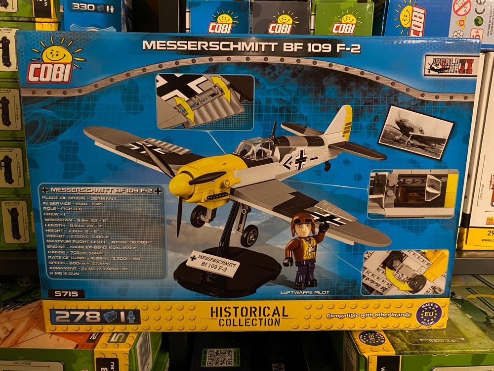 Cobi 5715 - Messerschmitt BF 109 F-2 (NEU) | Kaufen auf Ricardo