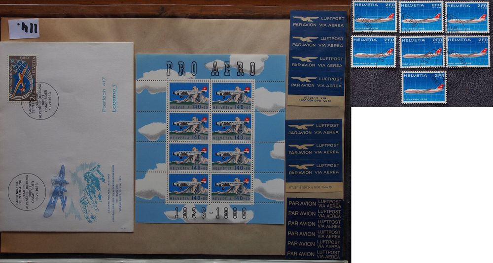 114. 16x Pro Aero 1963-1988 feuille non ob enveloppe 1. jour | Kaufen ...