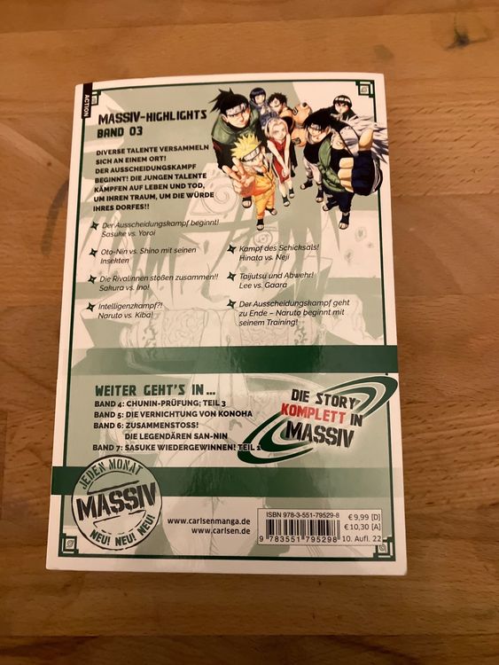 Naruto Massiv Band 3 | Kaufen auf Ricardo
