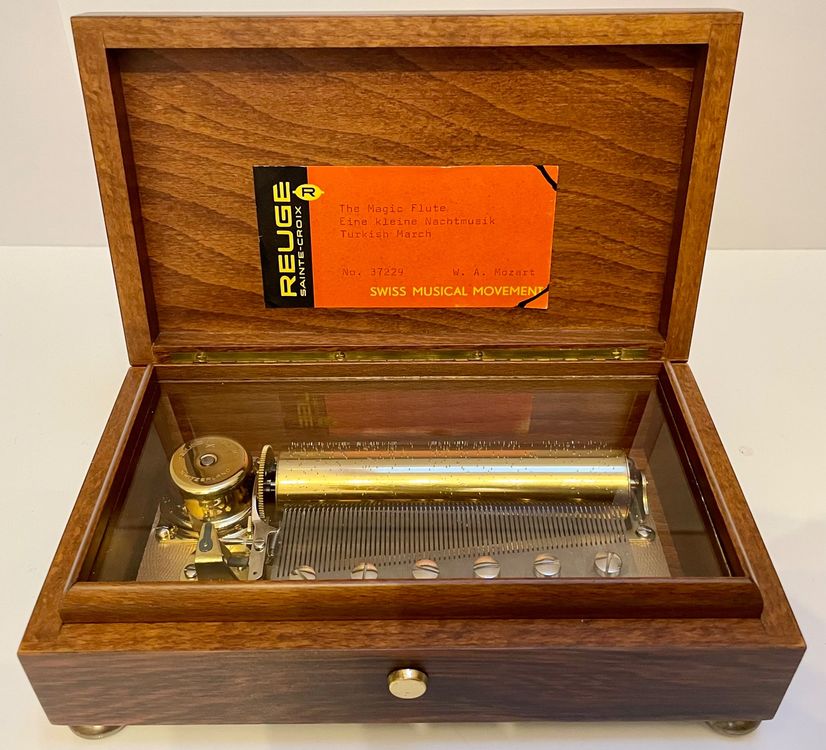 REUGE Boîte à musique - Spieluhr 3/72 - W. A. MOZART (Gebraucht) in ...