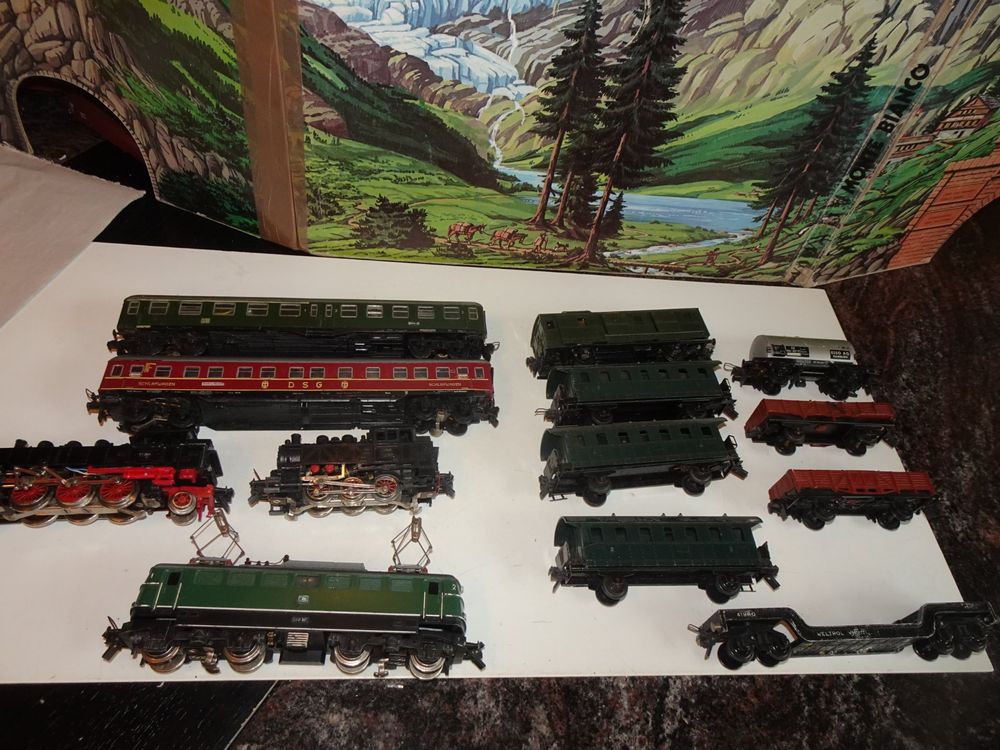 Trix Express Bastelkonvolut, 1 Trix TTR/3 Loks, 10 Wagen | Kaufen auf ...