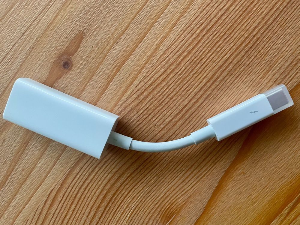 Apple Thunderbolt auf Gigabit Ethernet Adapter (Model A1433) (Gebraucht ...