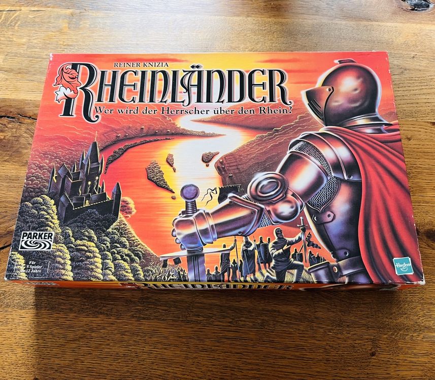 Rheindländer Brettspiel - Parker Spiel - Komplett (Gebraucht) in ...