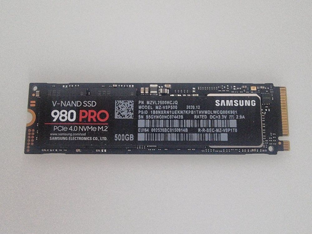 SSD M2 980 PRO 500GB | Kaufen auf Ricardo