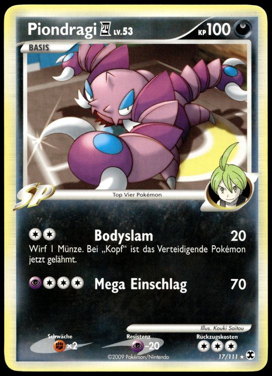 Piondragi 17/111 Rare Pokémon Rising Rivals | Kaufen auf Ricardo