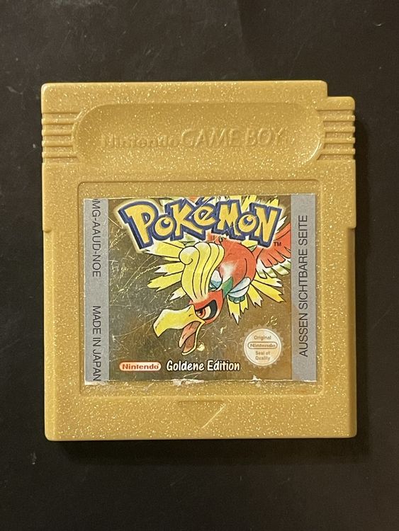 ORIGINAL ZUSTAND ! Pokemon Goldene Edition - Game Boy Color (Gebraucht ...