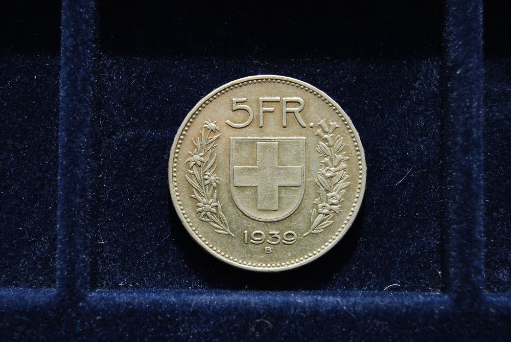 1 Münze 5 Franken 1939 (Gebraucht) in Rüfenacht BE für CHF 10 – mit Lieferung auf Ricardo kaufen