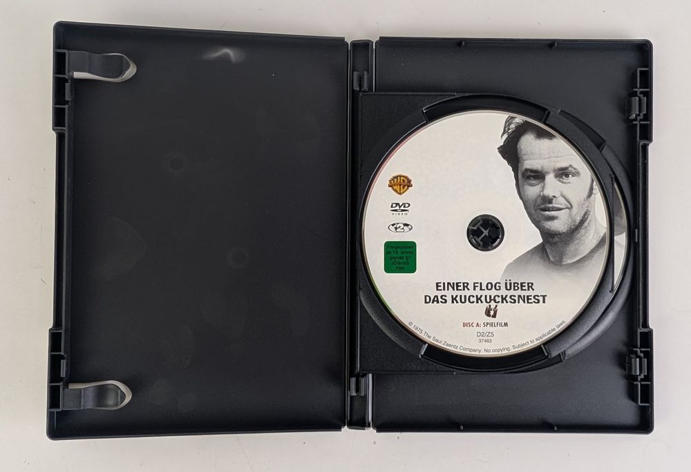 Einer flog übers Kuckucksnest - Jack Nicholson - DVD Film (Gebraucht ...
