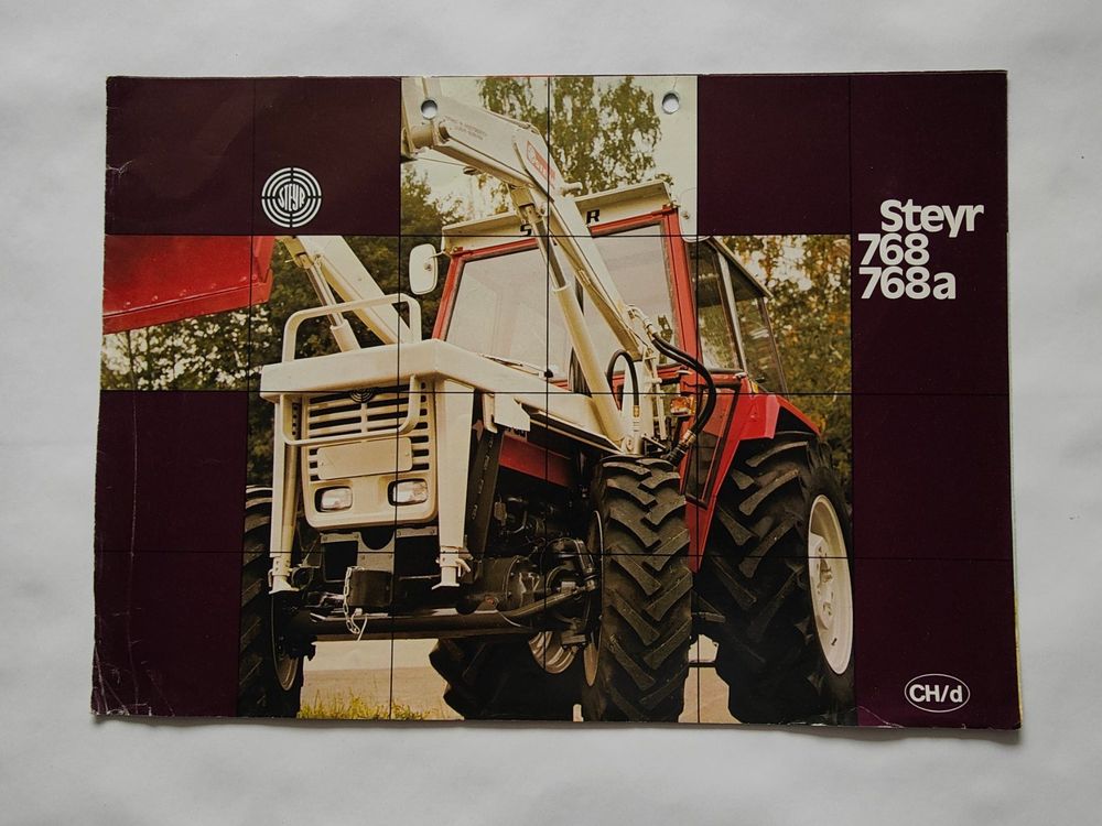 Original Prospekt Steyr 768 768a (Gebraucht) in Langendorf für CHF 10 ...