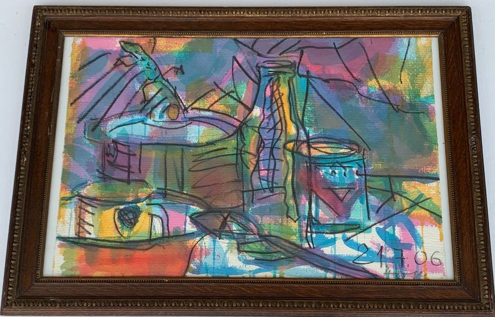 Grosse Stillleben Mischtechnik unles Sig (Gebraucht) in Root für CHF 35 – mit Lieferung auf ...