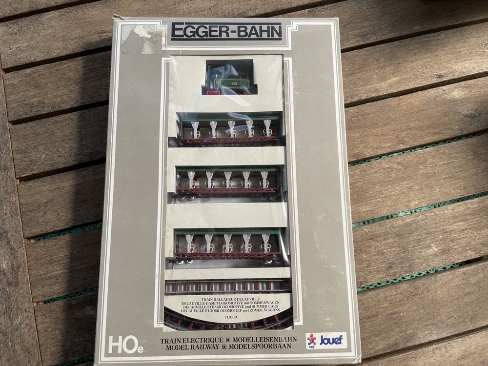 Egger-Bahn Jouef 711000 HOe/DC Dampflok 3 Wagen (Gebraucht) in Suhr für ...
