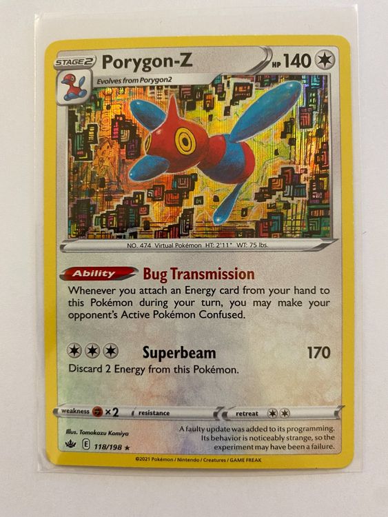 Pokemon Porygon-Z 118/198 holo Chilling Reign EN | Kaufen auf Ricardo
