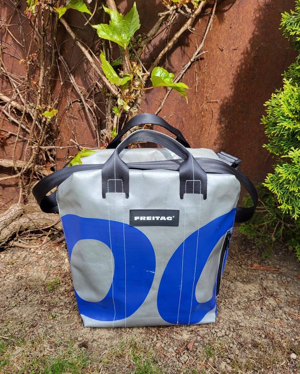 Freitag Bag Leo F76 silver-blue / TOP RARITÄT TOP!!! | Kaufen auf Ricardo