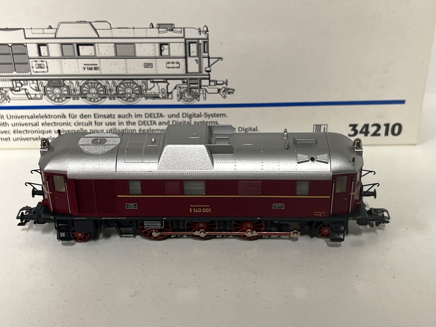 Märklin 34210 V 140 DB AC Digital H0 (Gebraucht) in Geroldswil für CHF ...