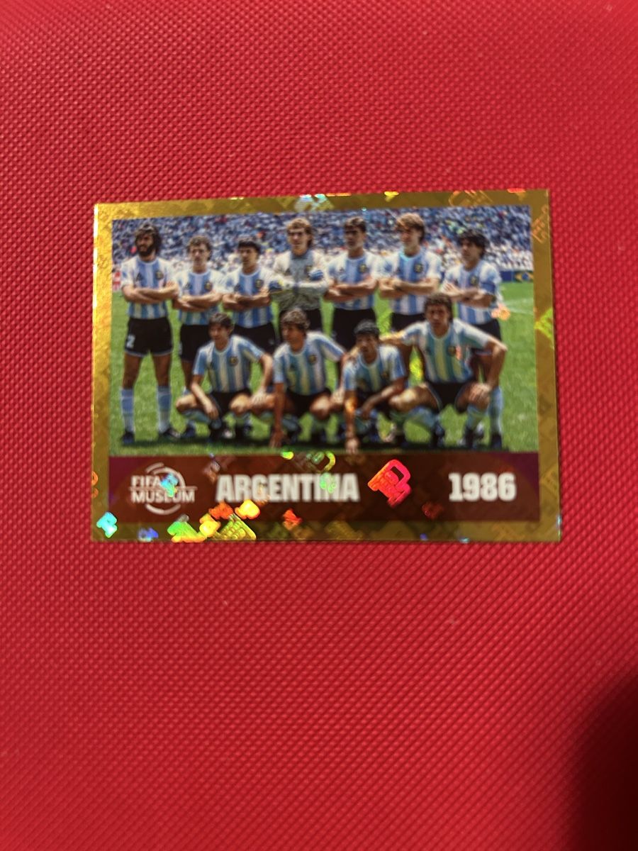 Argentina Fussball WM 1986 Panini Sticker FIFA Museum! (Neu (gemäss ...