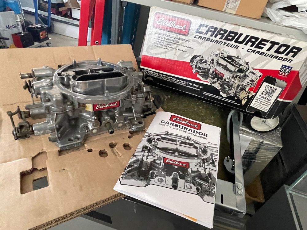 Vergaser für Ford Mustang Oldtimer 60-er Jahre. EDELBROCK (D'occasion ...