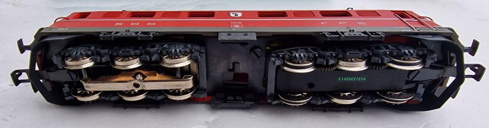 Märklin 30501-02 AE 6/6 rot BS neuwertig mit OVP (Neu (gemäss ...