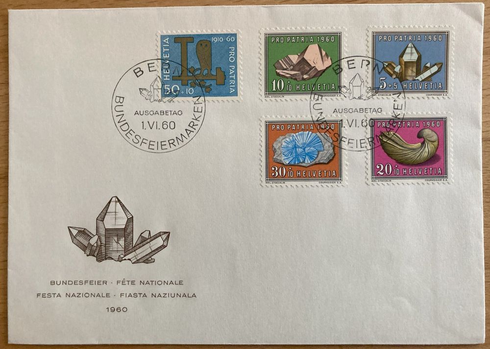 FDC Pro Patria 1960 illustriert ohne Adresse, SBK 45 Fr. (Gebraucht) in Flawil für CHF 7 – mit ...