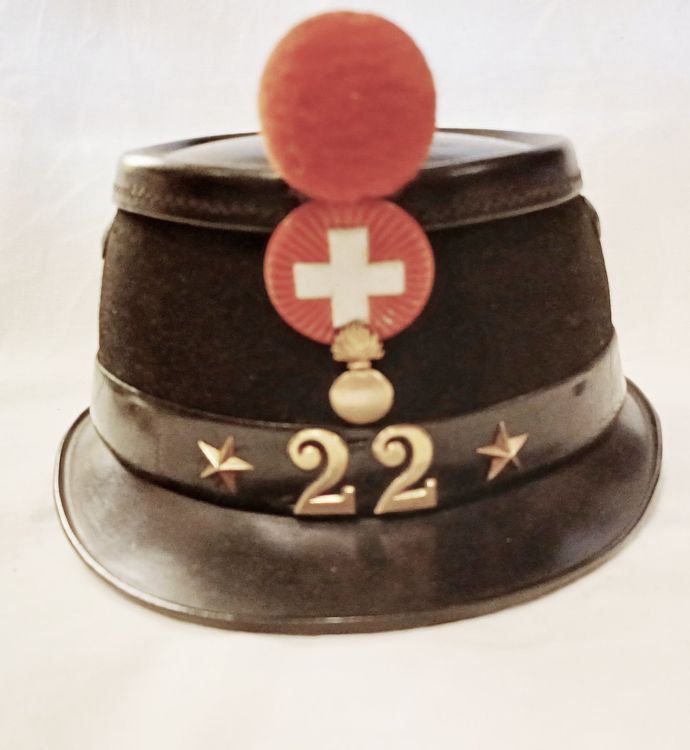 Shako Artificier ord 1869-1875. Très rare. (D'occasion) à Thônex pour ...