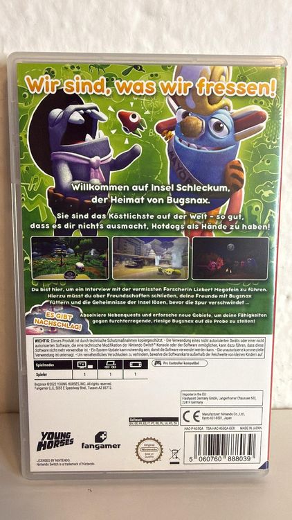 Bugsnax - Nintendo Switch Spiel - Top Zustand! (Gebraucht) in ...