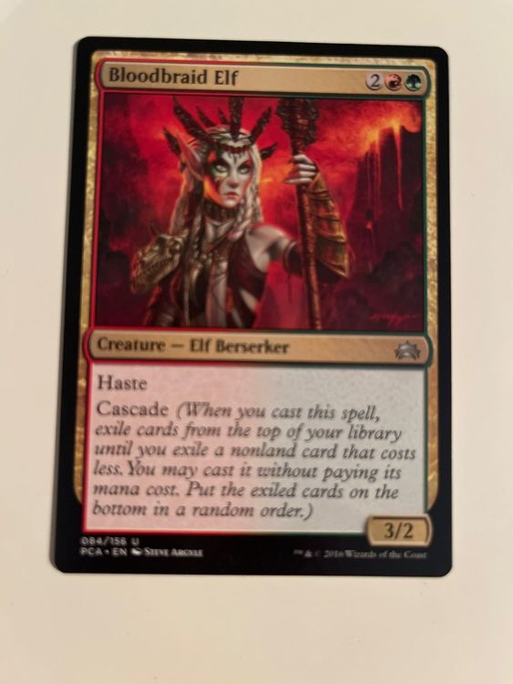 1 x Bloodbraid Elf - Magic: The Gathering - MtG (Gebraucht) in Kriens ...