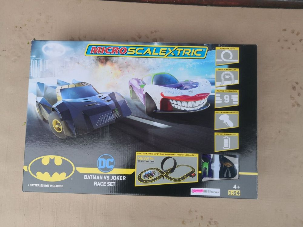 Micro Scalextric G1155M Batman Joker Set Batteriebetrieben (Neu und ...