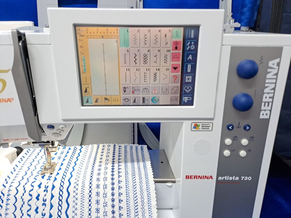 BERNINA ARTISTA 730 MIT STICKMODUL TOP ZUSTAND GARANTIE 3MT (Gebraucht ...