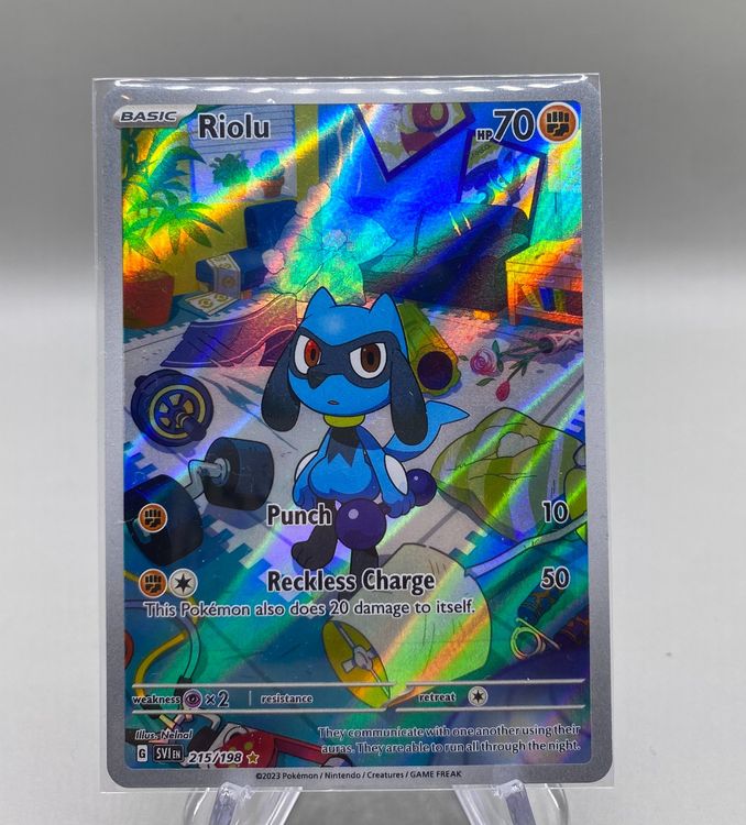 Pokemon Riolu Scarlet And Violet Ab 1 Gebraucht In Wettingen Für