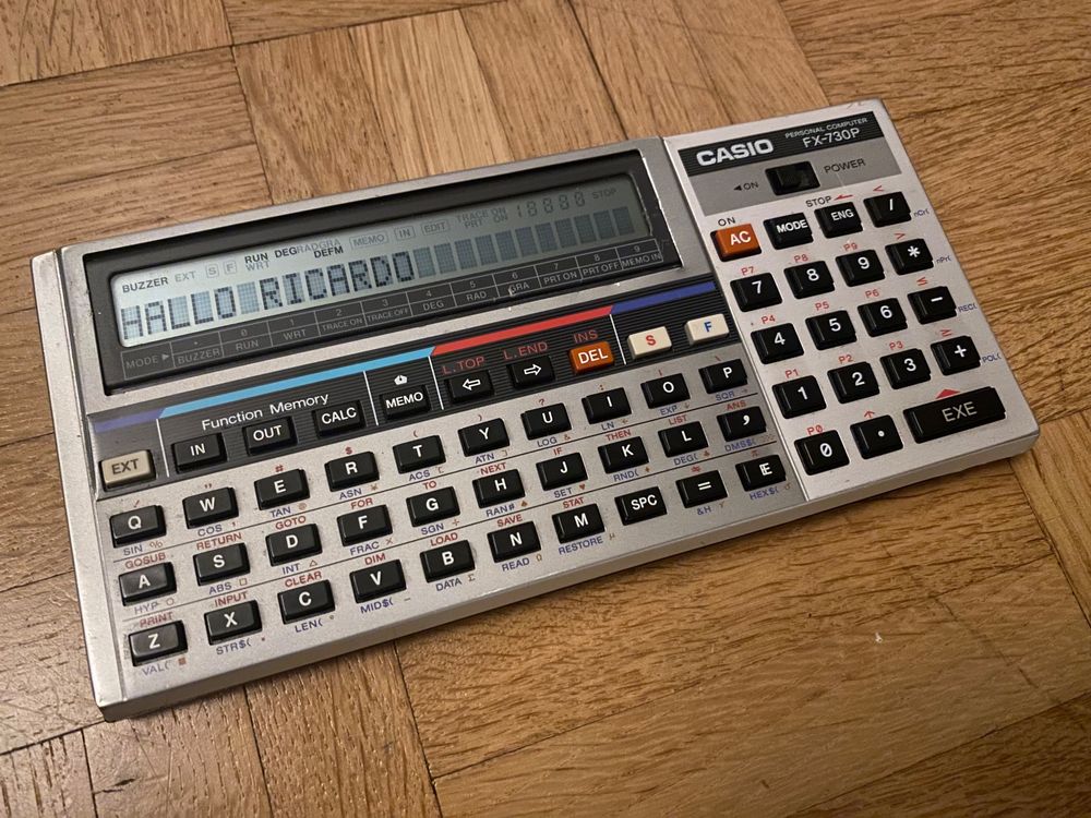 Casio FX-730P Pocket Computer aus 1983 (Gebraucht) in Adliswil für CHF ...