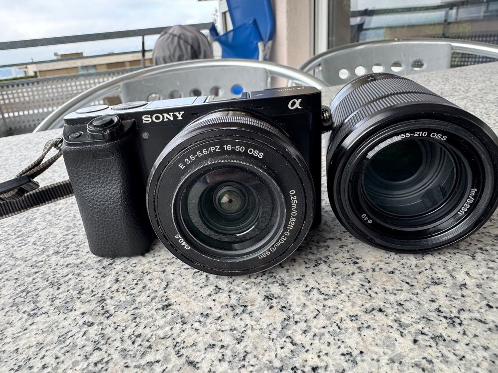Sony Alpha Kamera mit 2 Objektiven (Gebraucht) in Zug für CHF 280 – mit ...