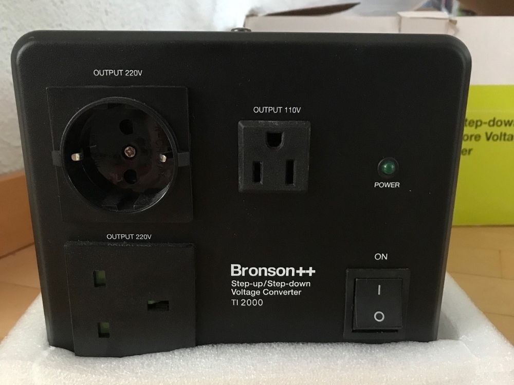 Bronson TI-2000 220/110V down/up transformer (Gebraucht) in zurich für ...