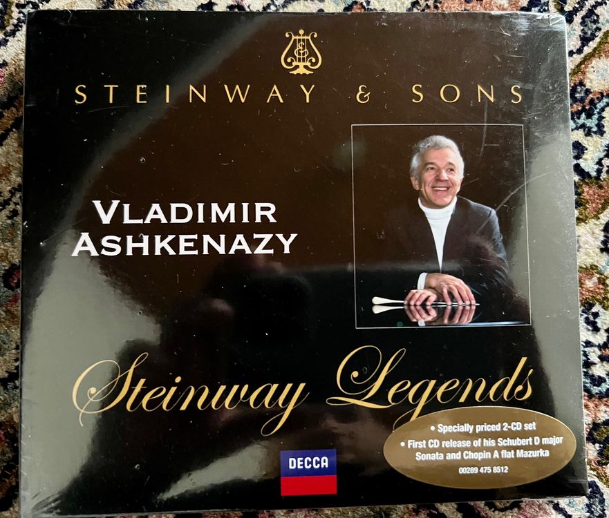 Vladimir Ashkenazyi - Steinway Legends 2 CDs NEU + OVP (Neu und originalverpackt) in Unterseen ...