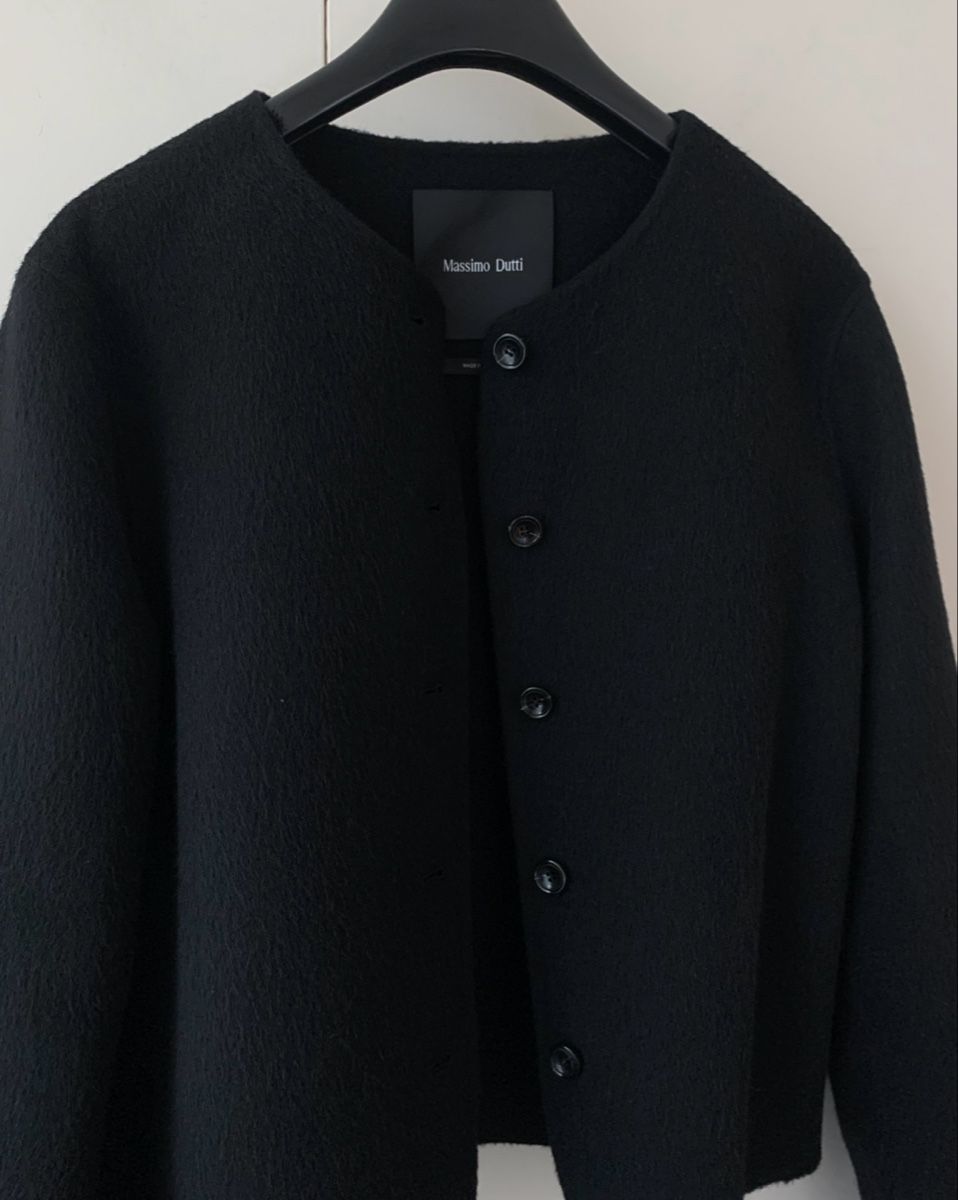 Veste neuve alpaga et laine Massimo Dutti taille S (Neuf avec emballage ...