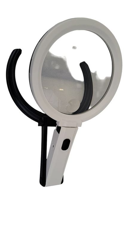 LUPE mit 12 LED, Tisch/Handmodell inkl. Neztteil (Gebraucht) in ...