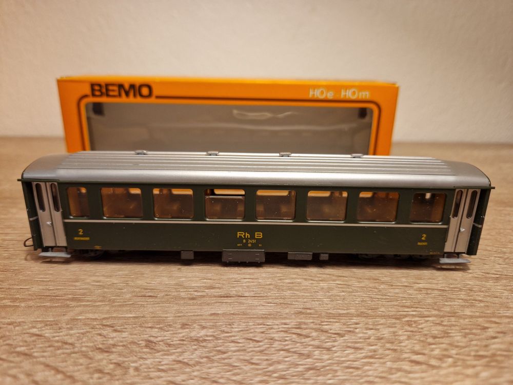 Bemo 2451 Personenwagen RhB H0m | Kaufen auf Ricardo