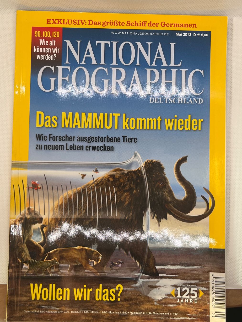 National Geographic: Das Mammut kommt wieder! 05/2013 (Gebraucht) in ...