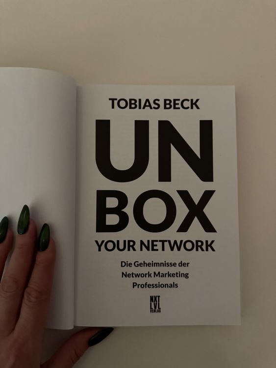 Tobias Beck - UNBOX YOUR NETWORK | Kaufen auf Ricardo