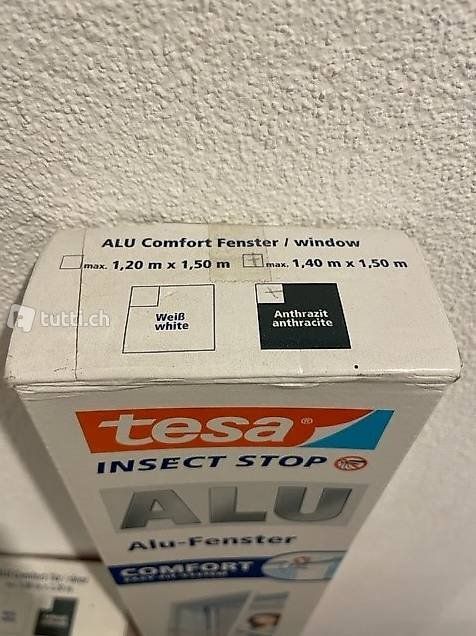 tesa® Insect Stop Fliegengitter ALU Comfort (Anthrazit) | Kaufen auf ...