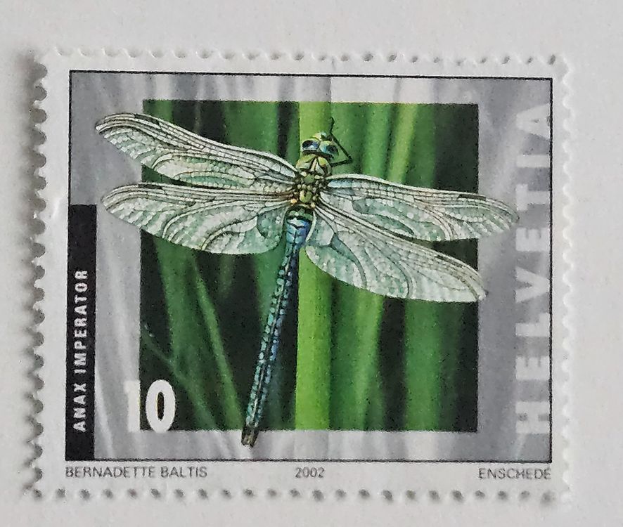 Briefmarke Schweiz 2002"Serie Insect" [MI:CH1802] (Gebraucht) in ...