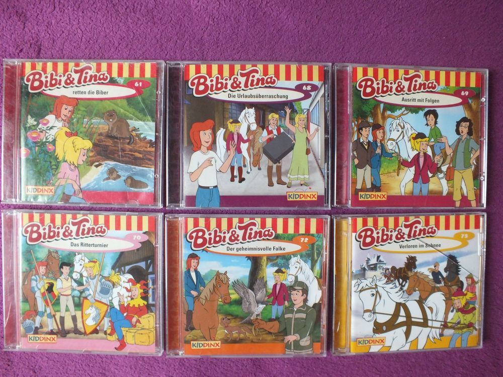 6 - Bibi & Tina - Hörspiel - CD´s (Gebraucht) in Müllheim Dorf für CHF ...