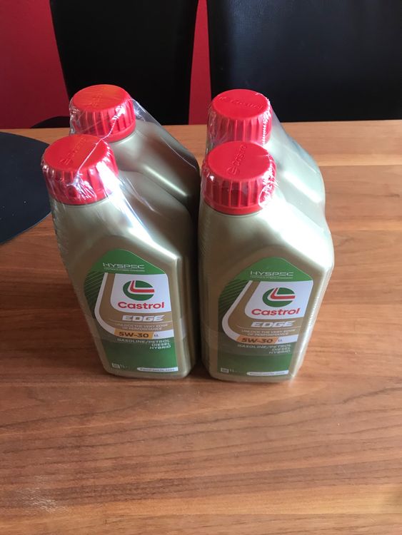 4 x 1 L Castrol EDGE 5W-30 Motoröl, Gasoline/Petrol Diesel H (Neu und ...