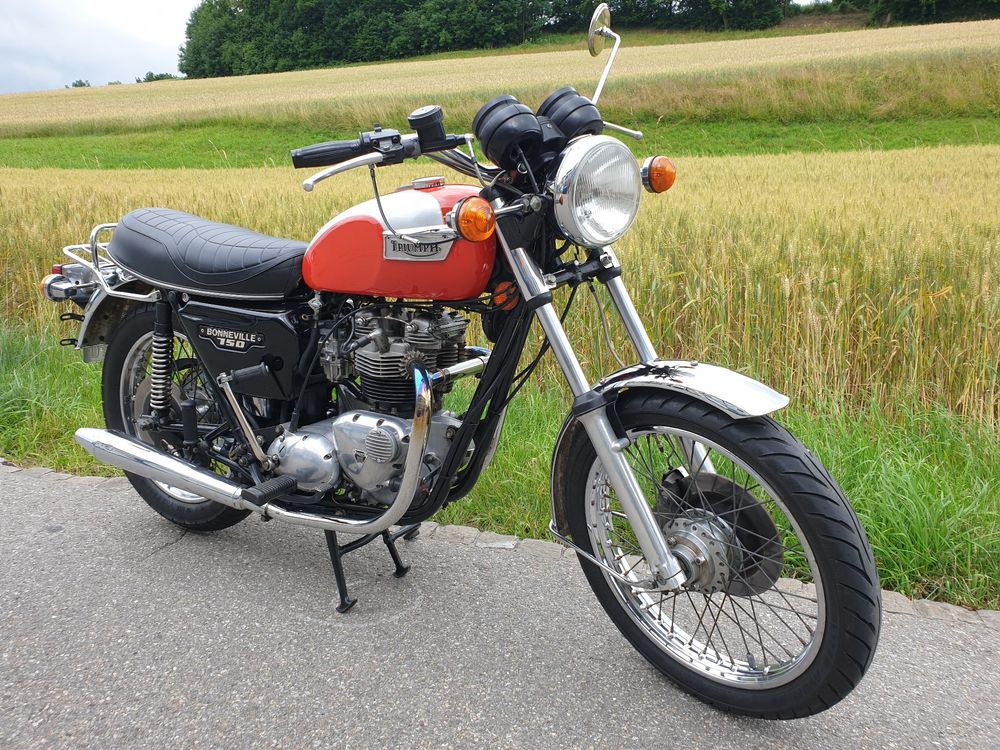 Triumph Bonneville T140 (Gebraucht) in Ebmatingen für CHF 8690 – nur Abholung auf Ricardo kaufen