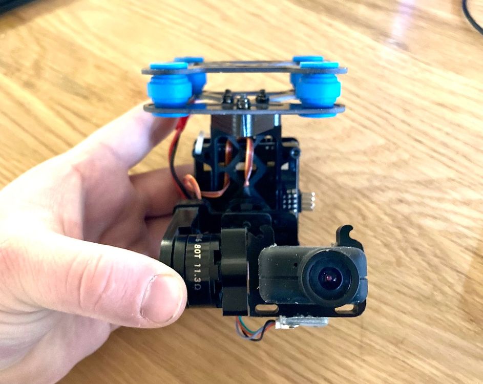 Gimbal FPV 2 axes avec caméra HD Mobius 1080p | Kaufen auf Ricardo